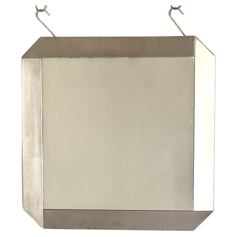 Midcentury Wall Space Age Mirror, Italy, 1970s For Sale at 1stDibs