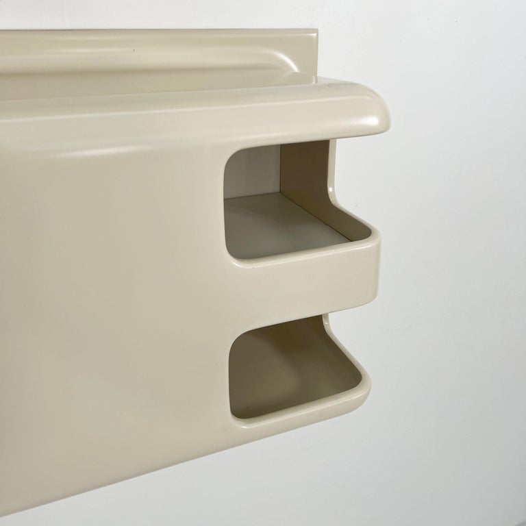Space Age Wall Shelves / Bar Unit and Coat Hanger, 1970s at 1stDibs
