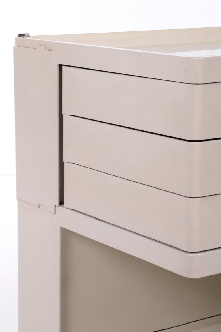 Space Age White Joe Colombo 'Boby' Storage Trolley, 1970s at 1stDibs ...