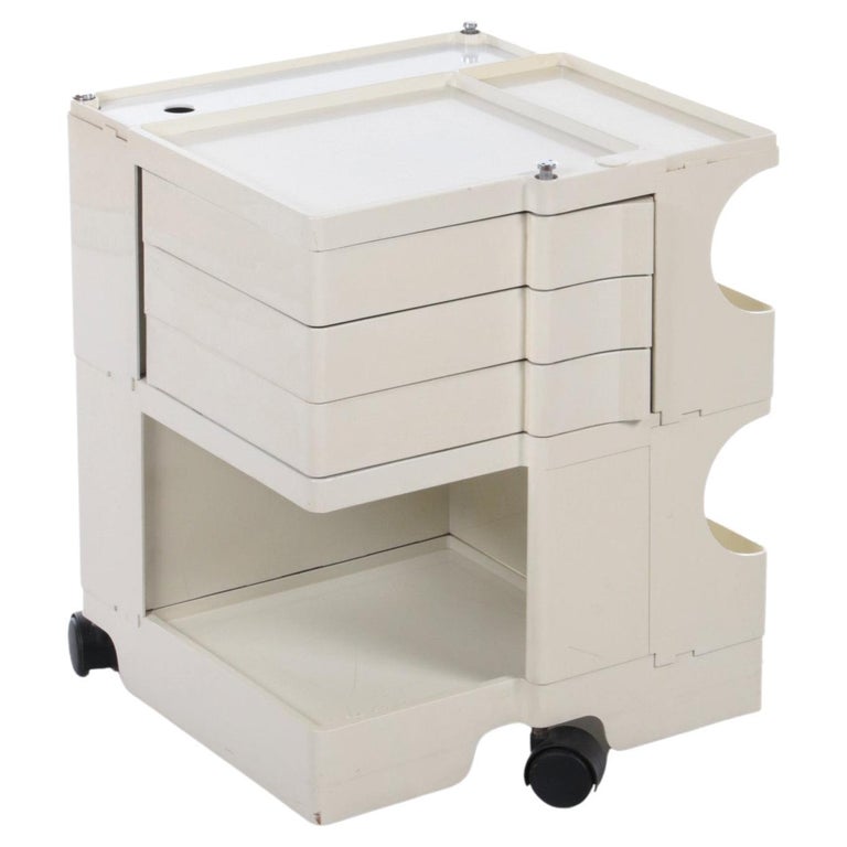 Space Age White Joe Colombo 'Boby' Storage Trolley, 1970s at 1stDibs ...