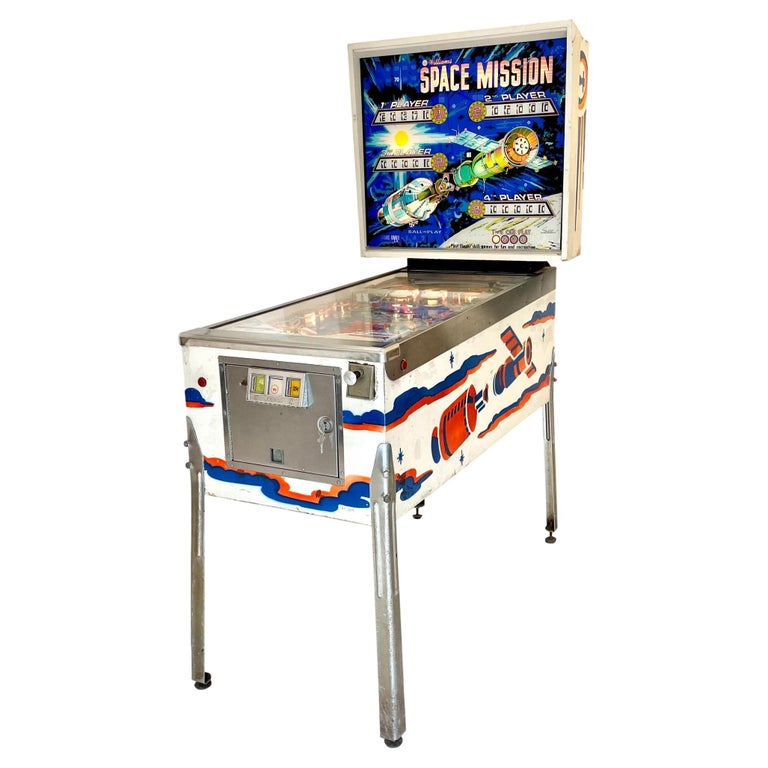 Space Mission Pinball Arcade Game, 1976 USA at 1stDibs