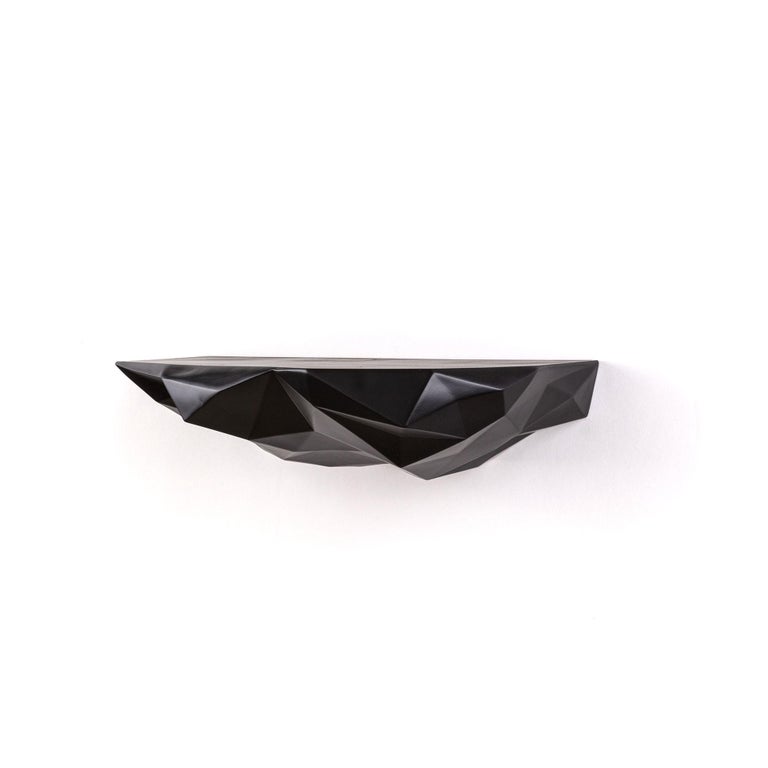 Space Rock Big black shelf For Sale at 1stDibs