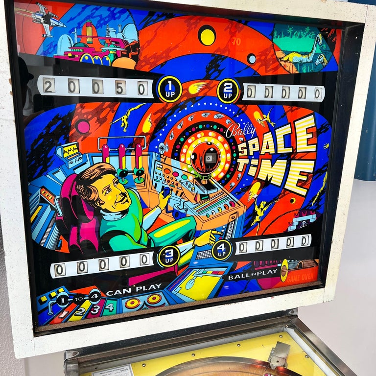 Space Time Pinball Arcade Game, 1972 USA at 1stDibs