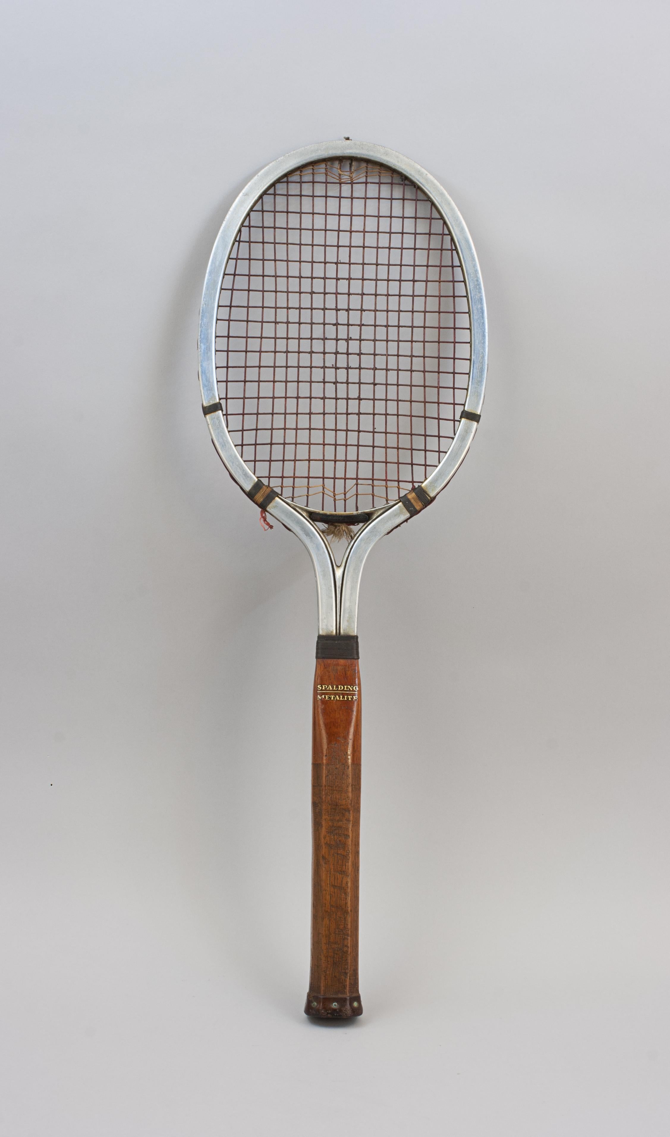 Spalding Metalite Lawn Tennis Racket For Sale at 1stDibs