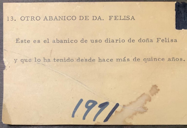 Spaniard Fan Shadow Box For Sale at 1stDibs