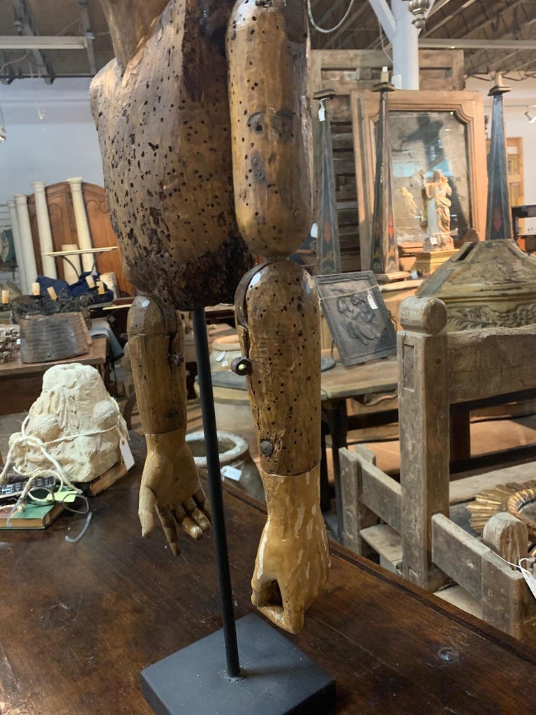 Spanish 17th Century Santo Statue at 1stDibs