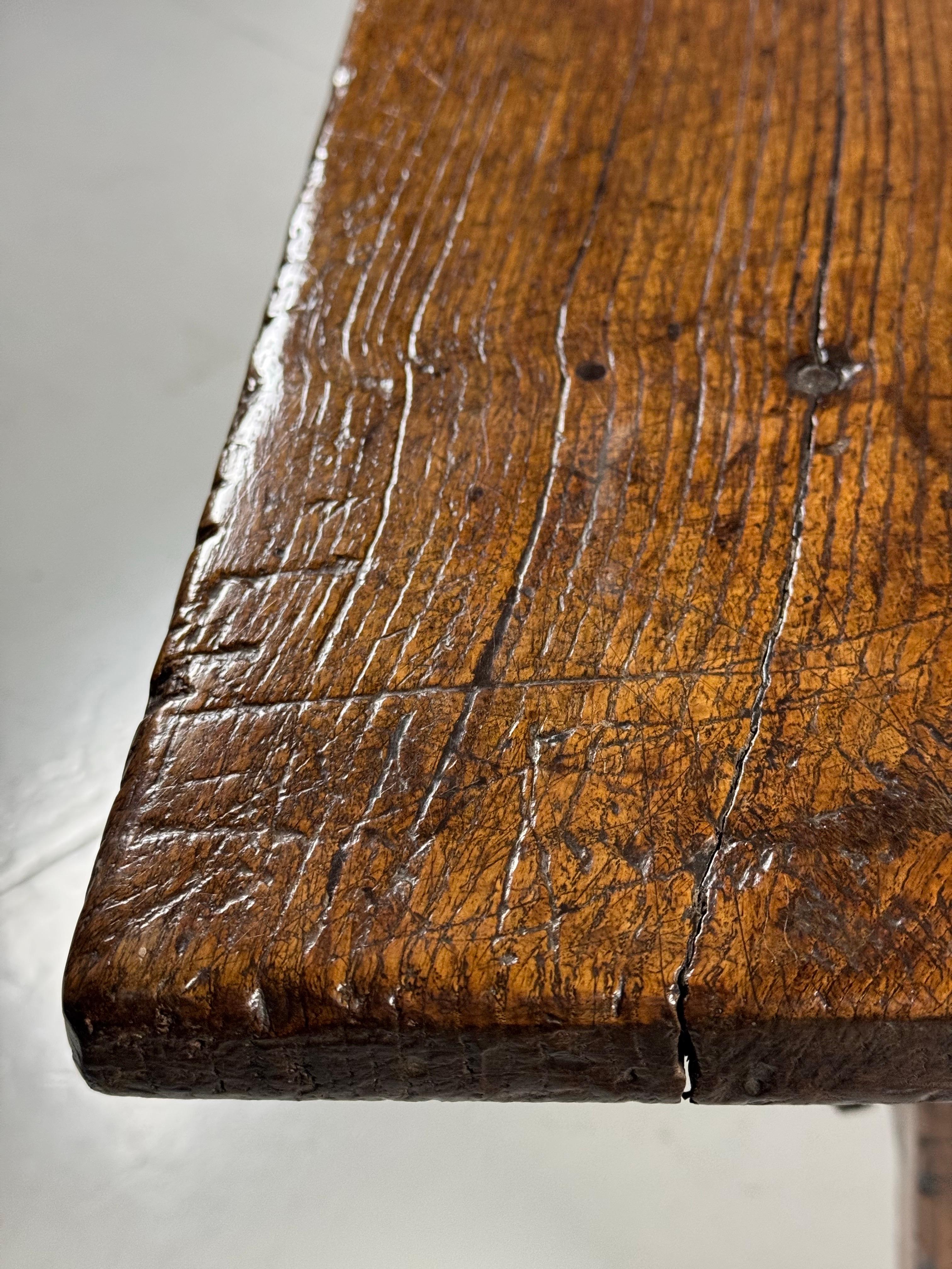 Spanish 18th Century Farmhouse Coffee Table For Sale at 1stDibs