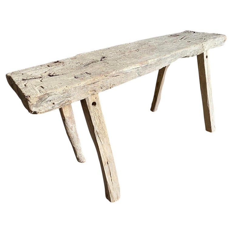 Spanish 18th Century Primitive Console Table For Sale at 1stDibs