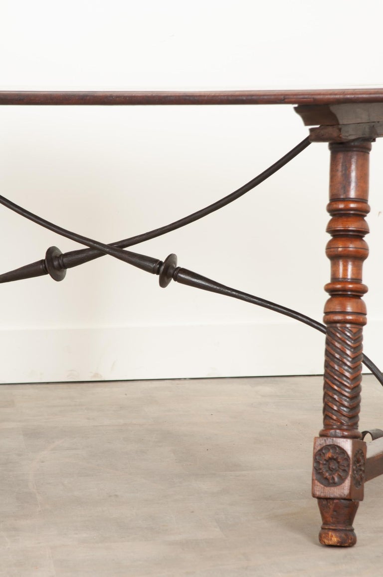 Spanish 18th Century Single Board Table For Sale at 1stDibs