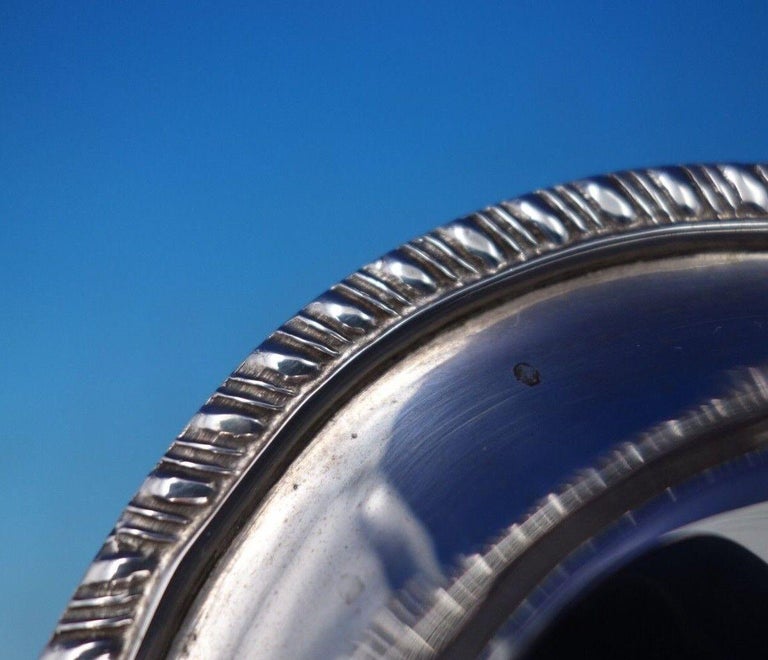 Spanish .915 Silver Tea Pot Gadroon Border Ebony Handle Finial '#6835-2 ...