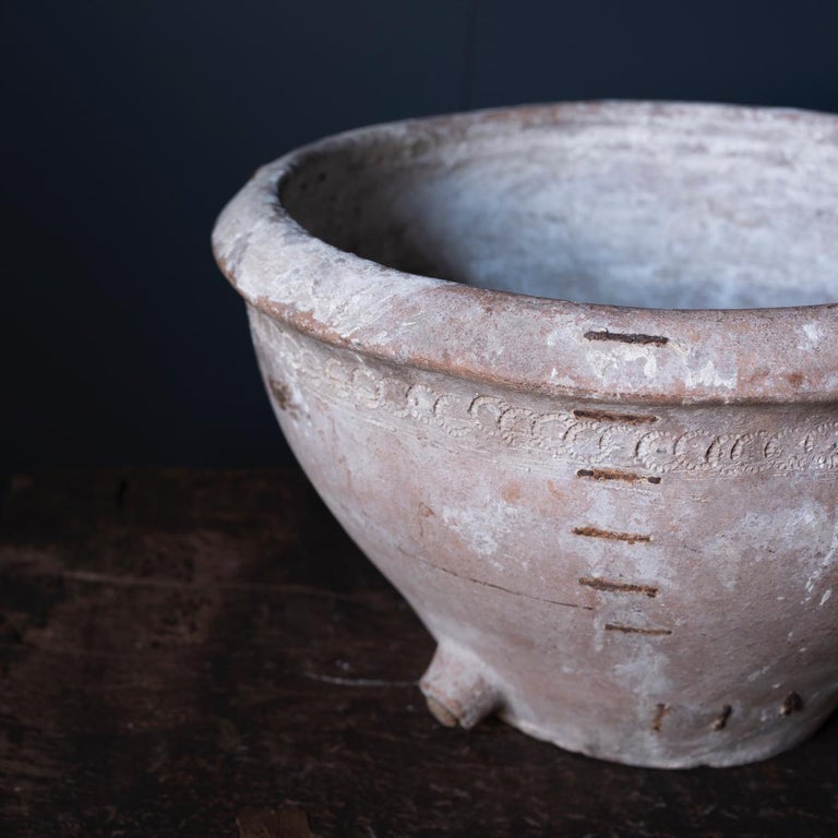 Spanish Antique Clay Pot with Spout, Excellent Patina, 19th Century For ...