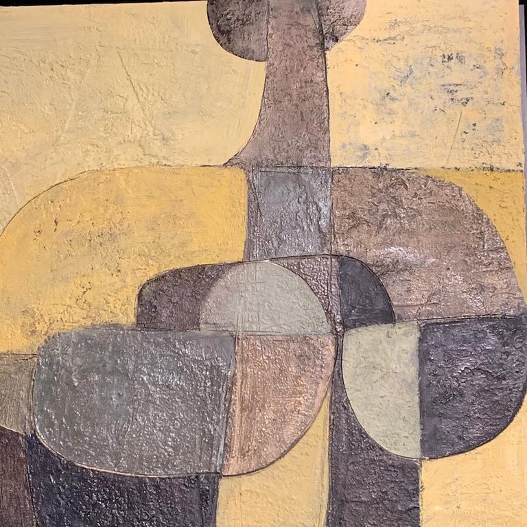 Yellow Background Spanish Artist Santiago Castillo Painting ...