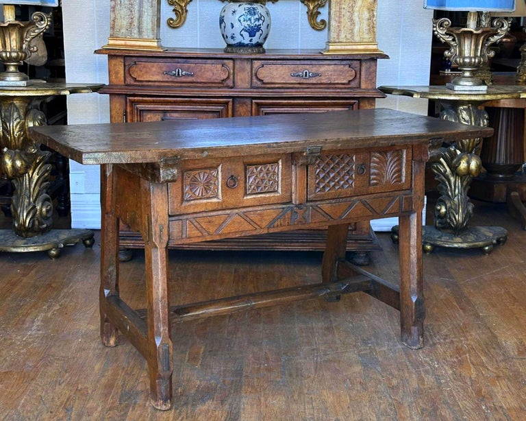 Spanish Baroque Table, circa 1720 For Sale at 1stDibs