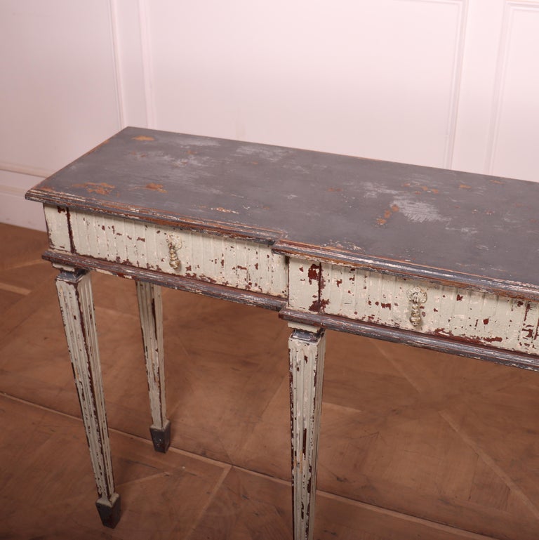 Spanish Breakfront Console Table For Sale at 1stDibs