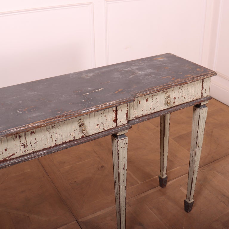 Spanish Breakfront Console Table For Sale at 1stDibs