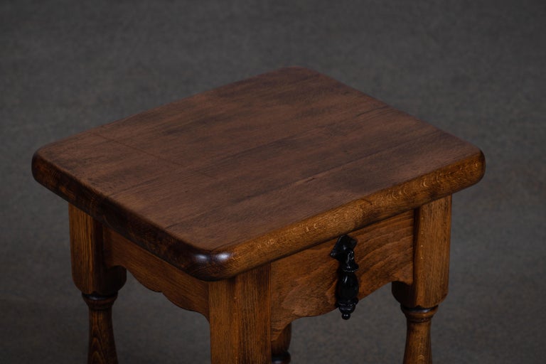 Spanish Catalan Pair of Side Table or End Table, Spain, 1960s For Sale ...