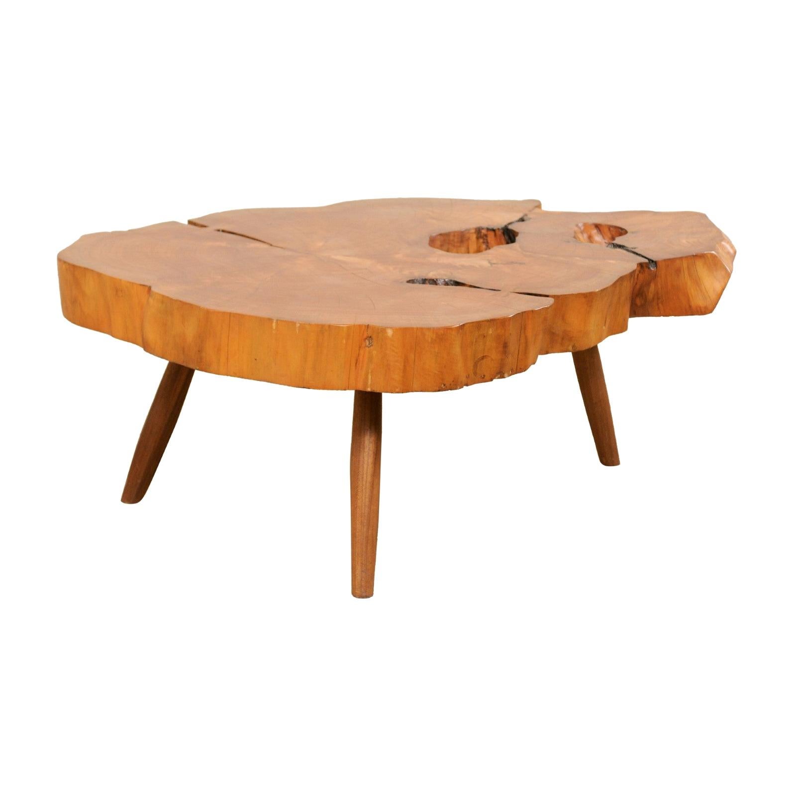 Organic Shape Coffee Table - 19 For Sale on 1stDibs