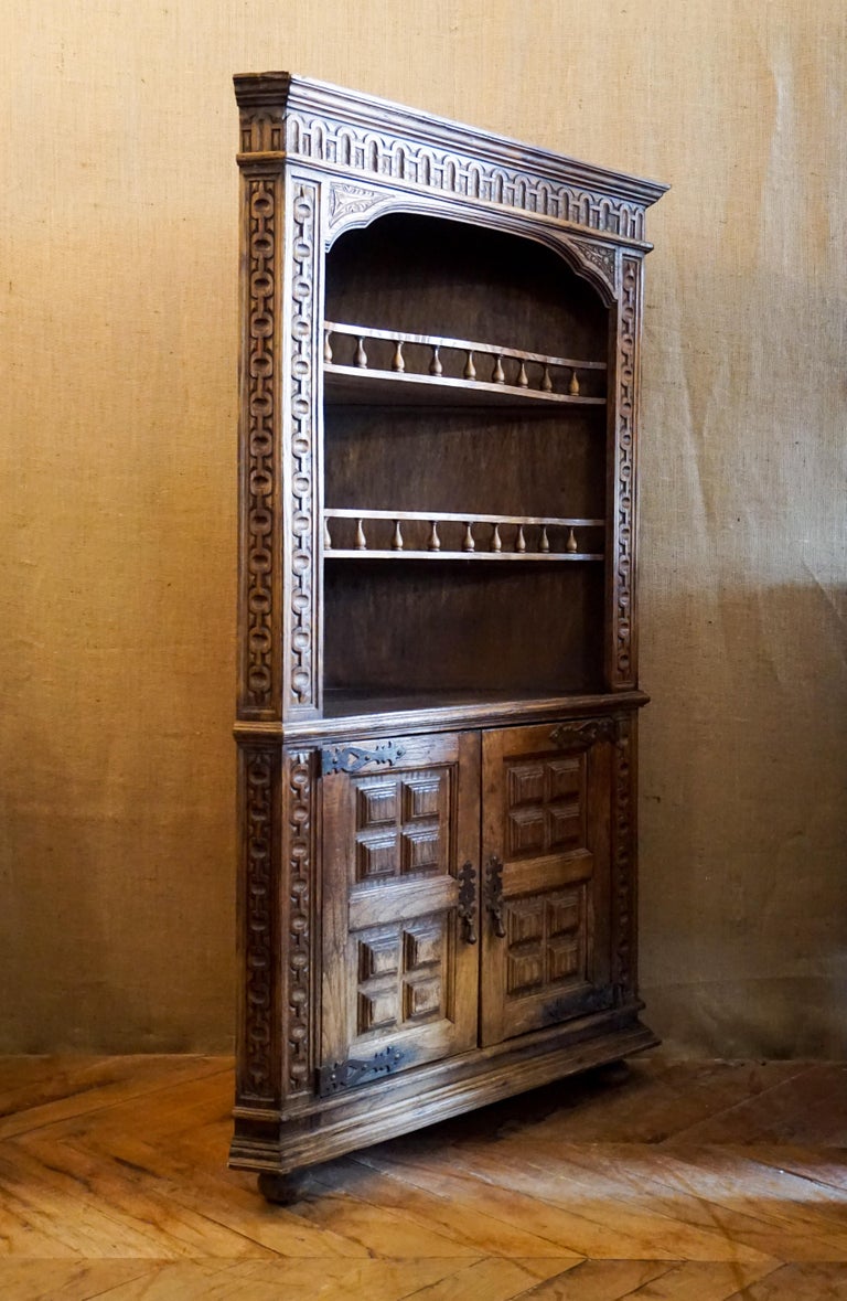 Spanish Corner Cabinet at 1stDibs