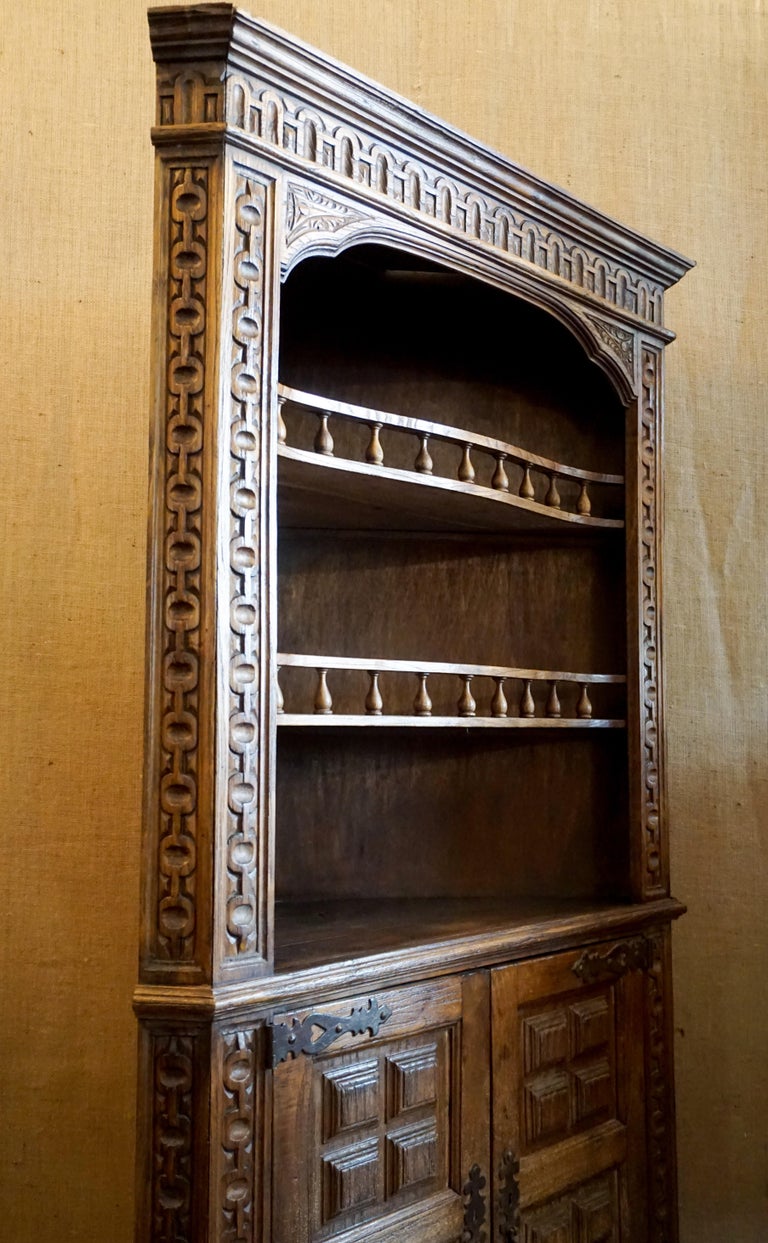 Spanish Corner Cabinet at 1stDibs