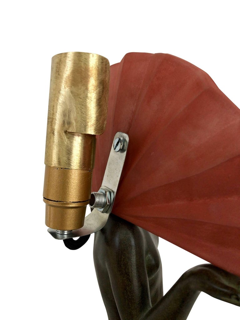 Spanish Dancer, Lamp, Sculpture, Espana by Guerbe, Original Max Le ...