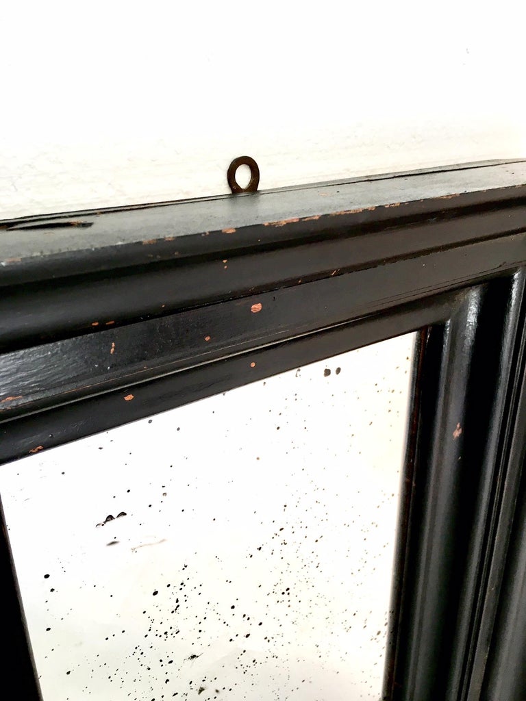 Spanish Ebonized Mirror at 1stDibs