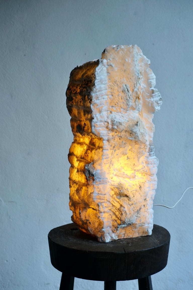 Spanish Freeform Alabaster Lamps For Sale at 1stDibs