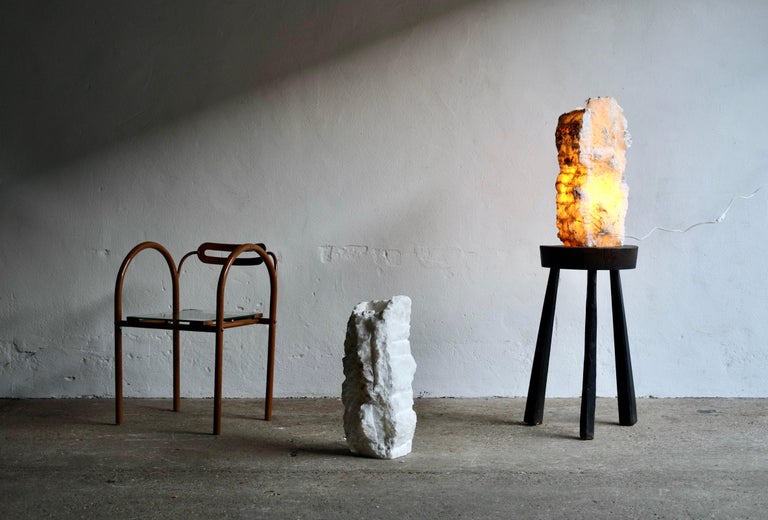Spanish Freeform Alabaster Lamps For Sale at 1stDibs