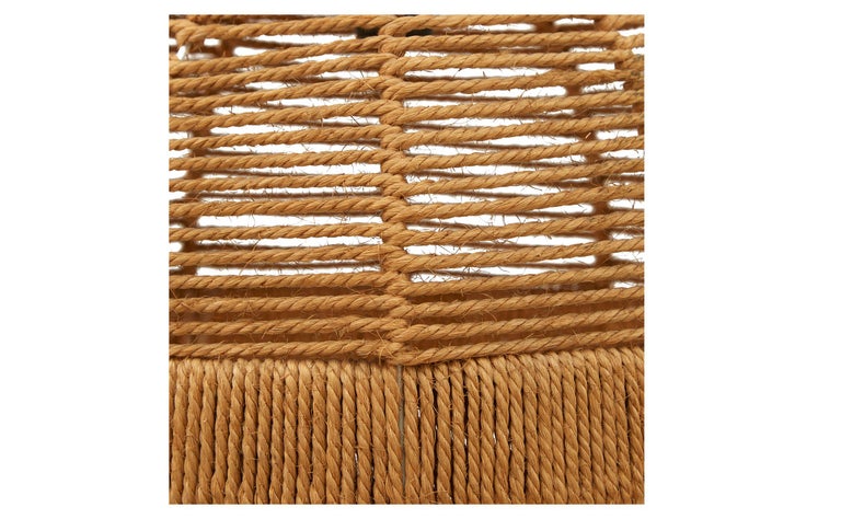 Spanish Jute Rope Dome Pendant Light at 1stDibs