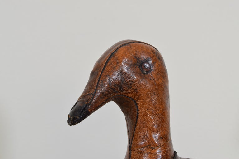 Spanish Leather Duck, 20th Century at 1stDibs