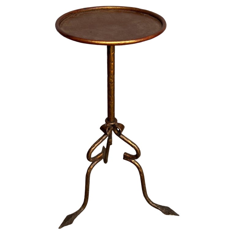 Spanish Martini Table on a Raised Tripod Base at 1stDibs