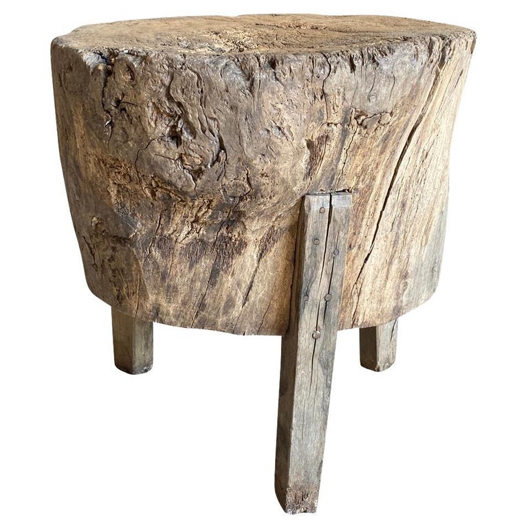 Spanish Mid-19th Century Billot - Chopping Block For Sale at 1stDibs