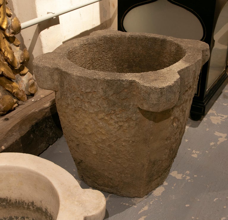 Spanish mortar handcarved in stone used to mill ingredients like ...