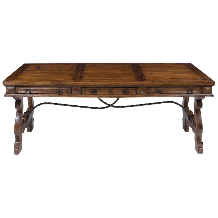 Spanish Colonial Dining Table For Sale at 1stDibs