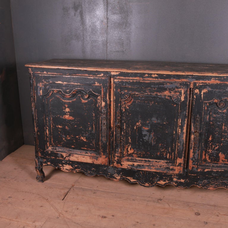 Spanish Original Painted Sideboard at 1stDibs