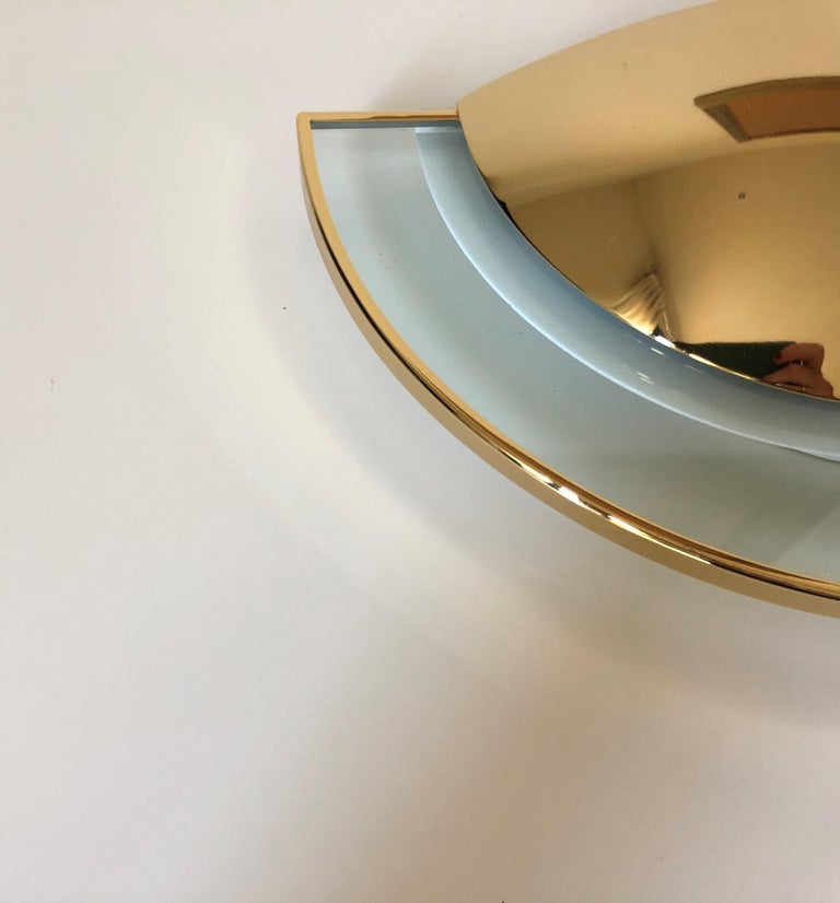 Spanish Postmodern Golden Wall Sconces by Leonardo Marelli for Estiluz ...