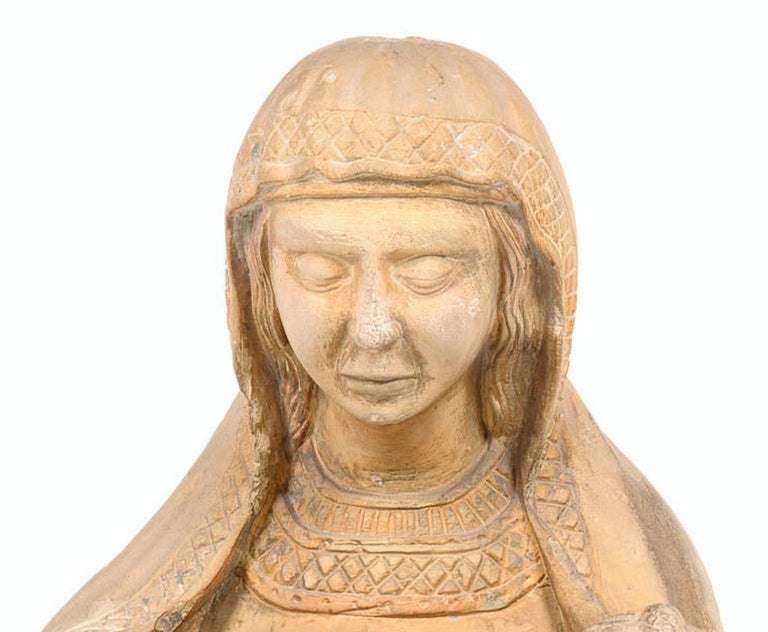 Spanish Sculpture "Pieta" 16th Century For Sale at 1stDibs