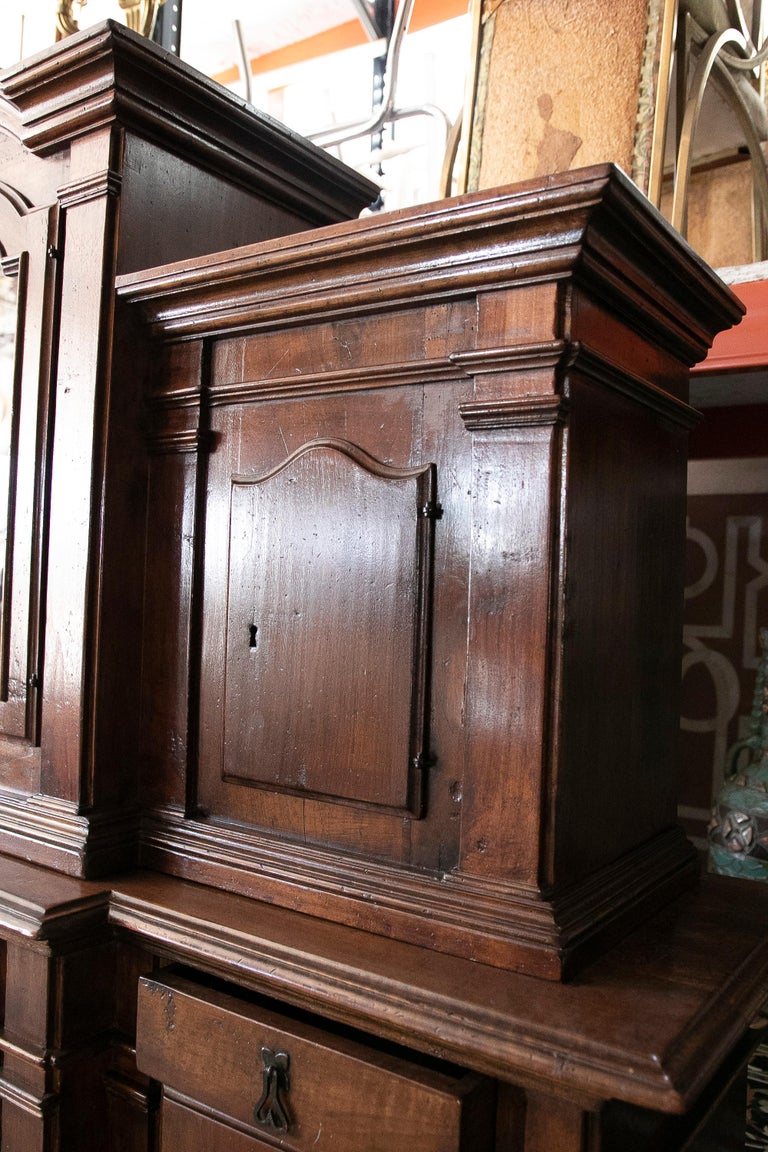 Spanish, Solid Wood Wardrobe with Doors and Drawers Iron Locks For Sale ...