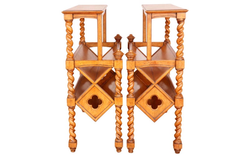 Spanish Style Library Bookcases, a Pair For Sale at 1stDibs | spanish ...