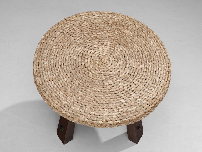 Spanish Table in Braided Straw For Sale at 1stDibs | straw in spain spanish