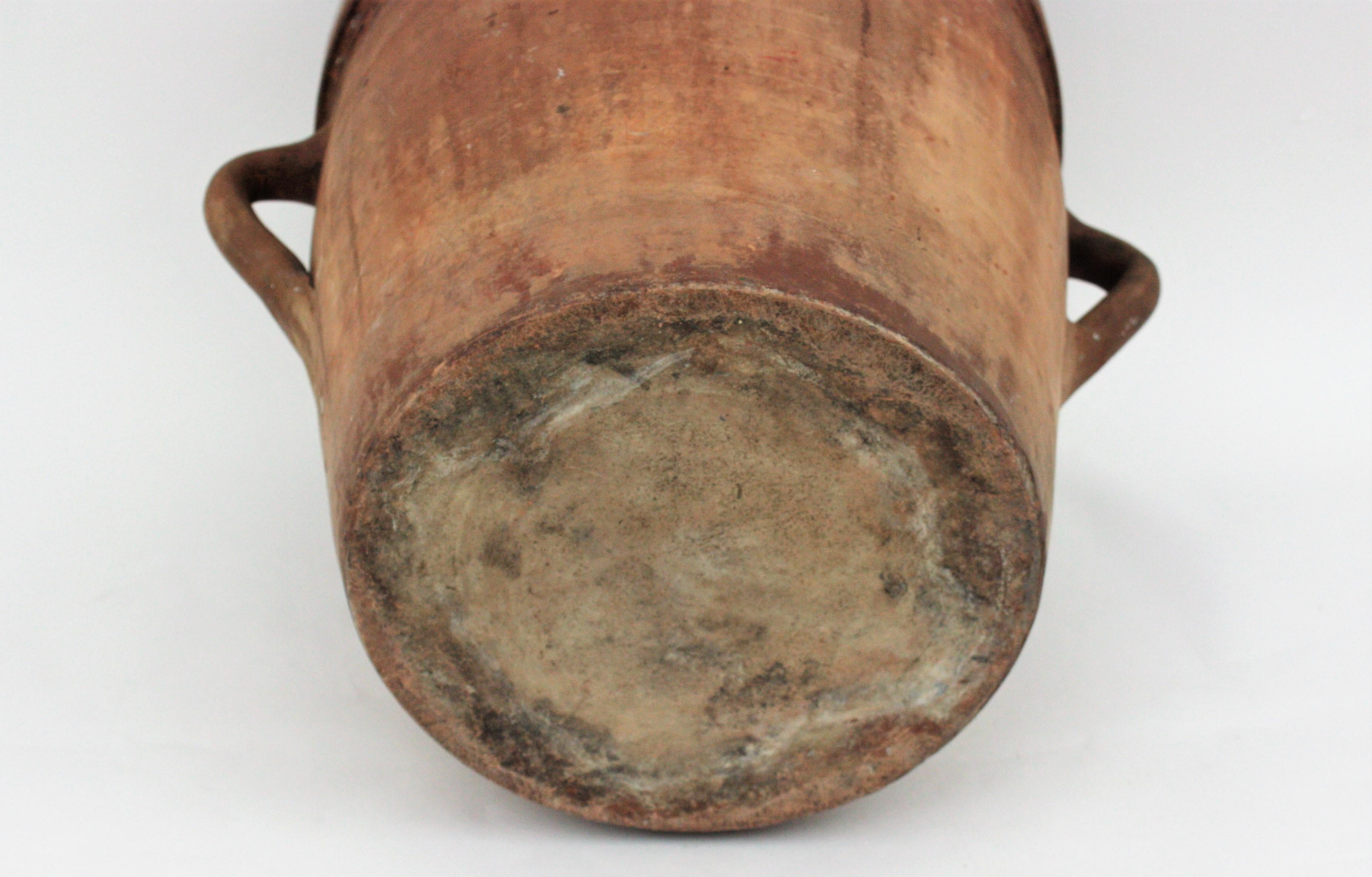 Spanish Terracotta Cheese Jar with Handles, 19th Century at 1stDibs ...
