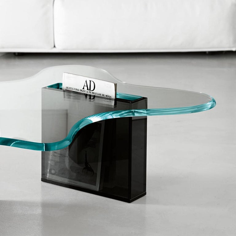 Sparkle Black L Coffee Table For Sale at 1stDibs