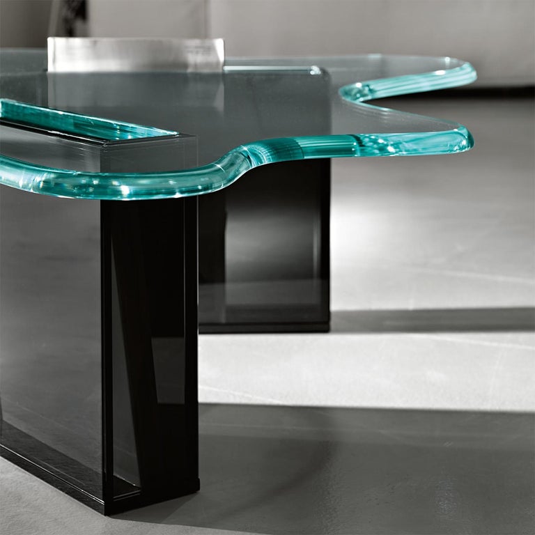 Sparkle Black L Coffee Table For Sale at 1stDibs