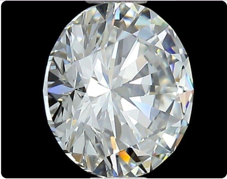 Sparkling 1 pc Natural Diamond 1.0 ct Round G VVS2 GIA Certificate For ...