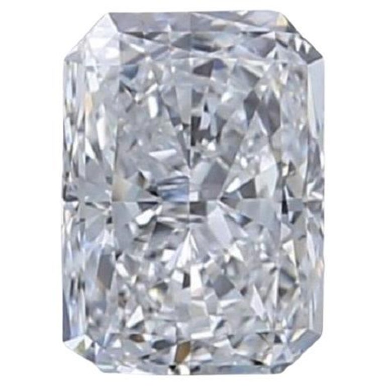 Sparkling 1pc Natural Diamond w/ 0.50 ct Radiant D IF IGI Certificate ...