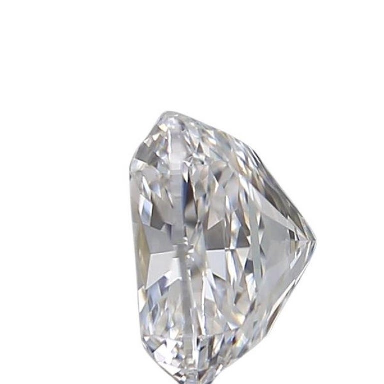 Sparkling 1pc Natural Diamond with 0.70ct Cushion D IF IGI Certificate For Sale at 1stDibs