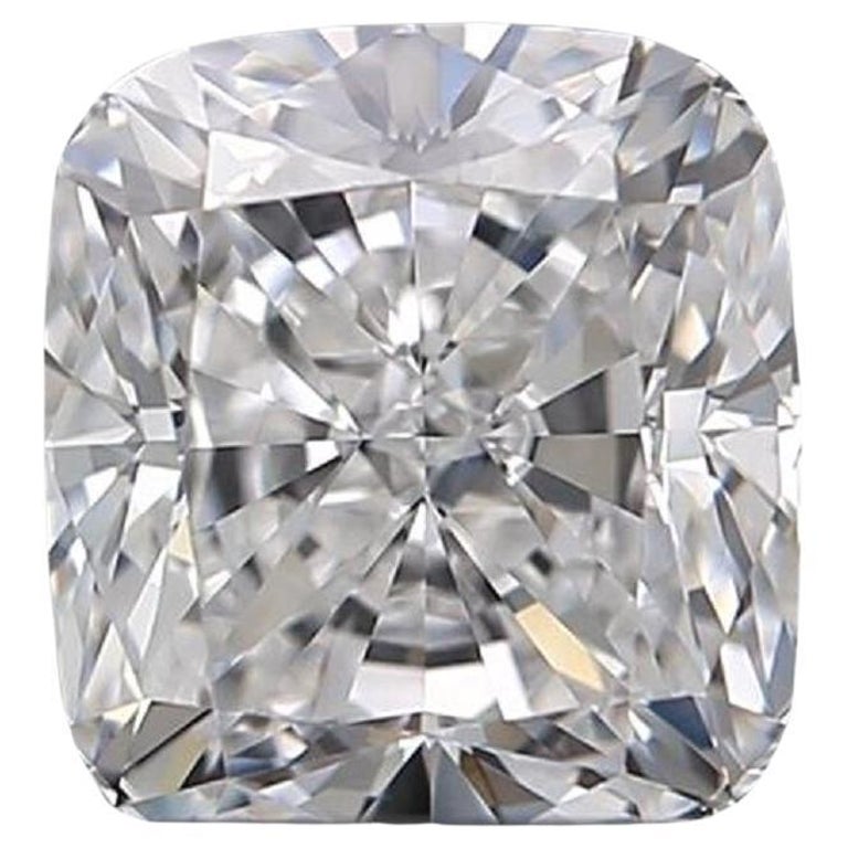 Sparkling 1pc Natural Diamond with 0.70ct Cushion D IF IGI Certificate For Sale at 1stDibs