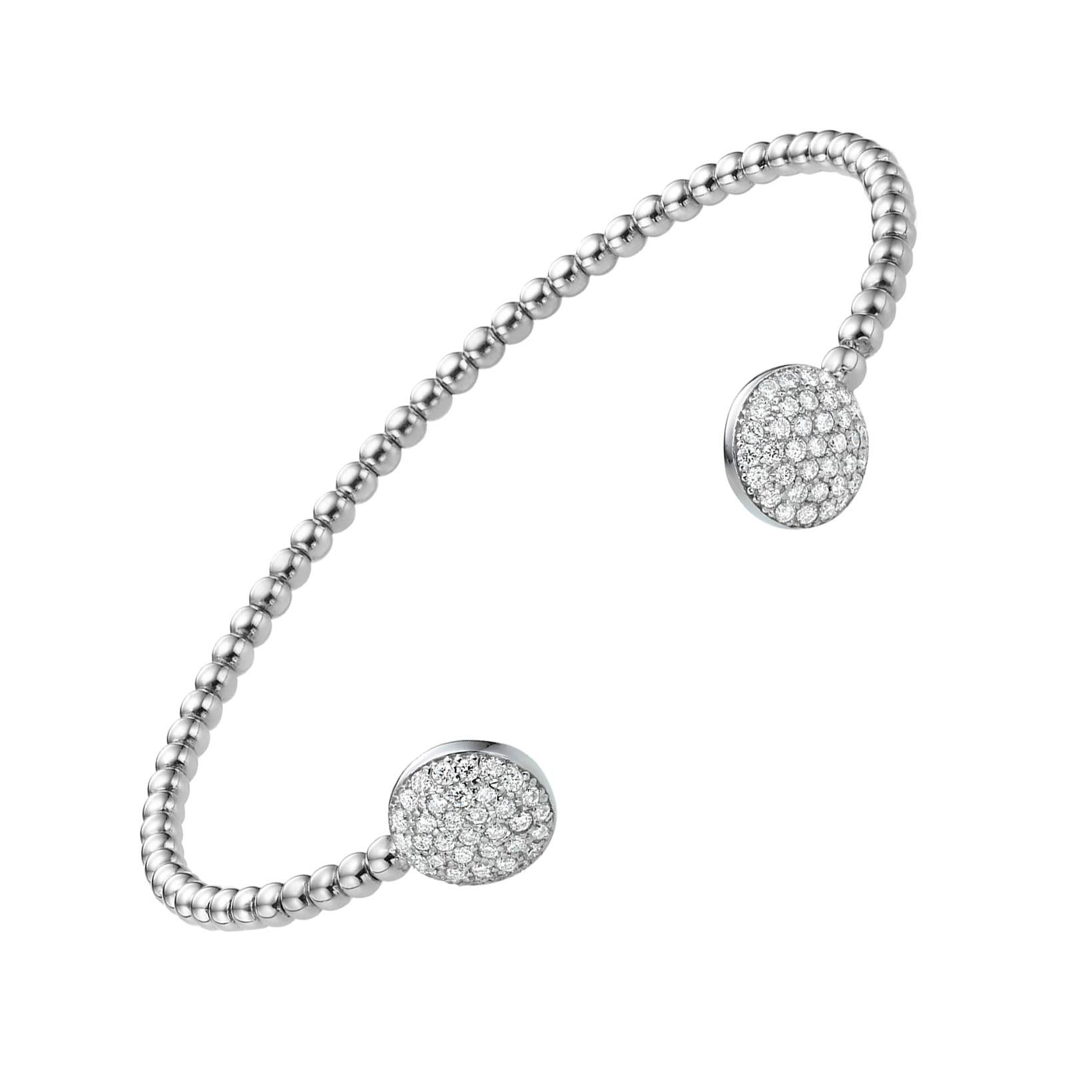 Italian Natural Coral Diamond Gold Cuff Bangle Bracelet at 1stDibs