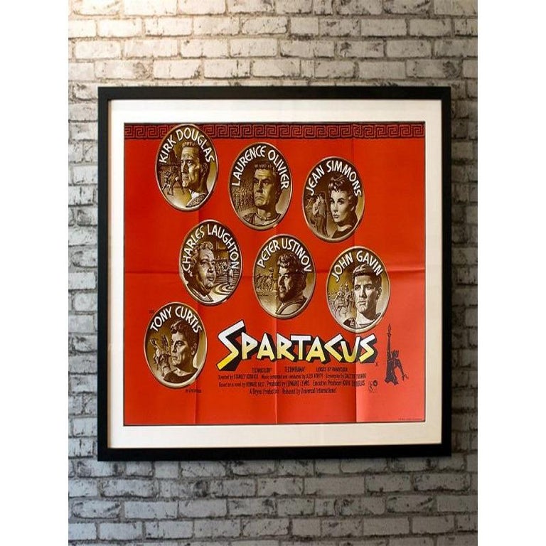 Spartacus, Unframed Poster, 1960 For Sale at 1stDibs