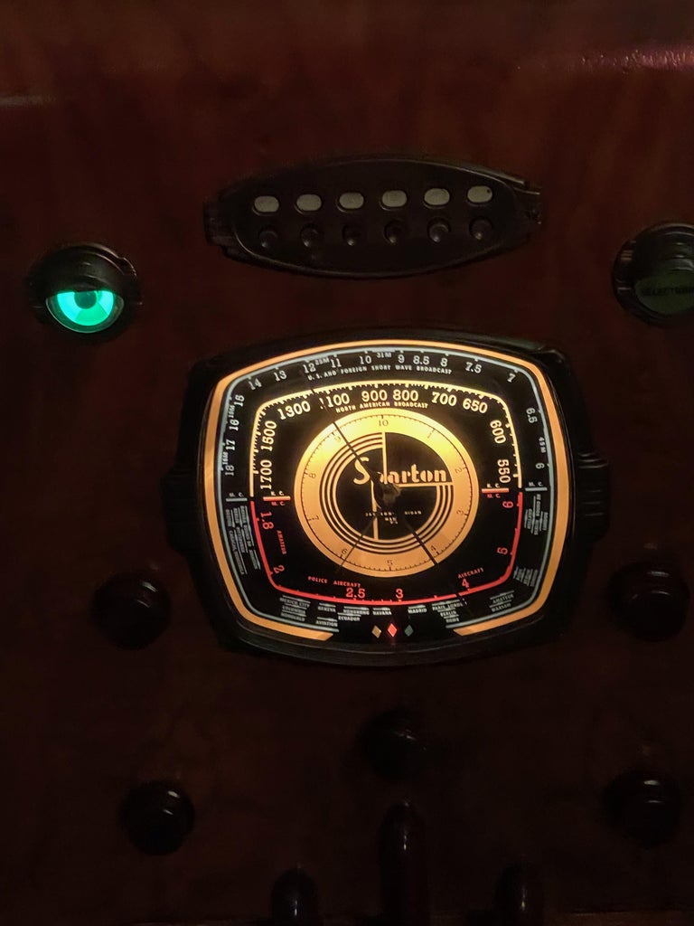 Sparton 1268 Selectronne Console 1938 Radio Bluetooth For Sale at ...