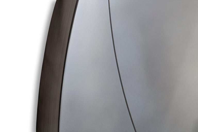 One of a kind. Specchio #1, 2019, Round Custom Handmade Color Mirror ...